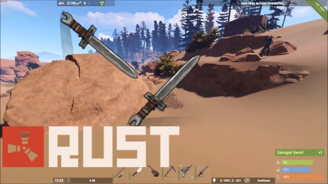 Rust's sword physics - YouTube