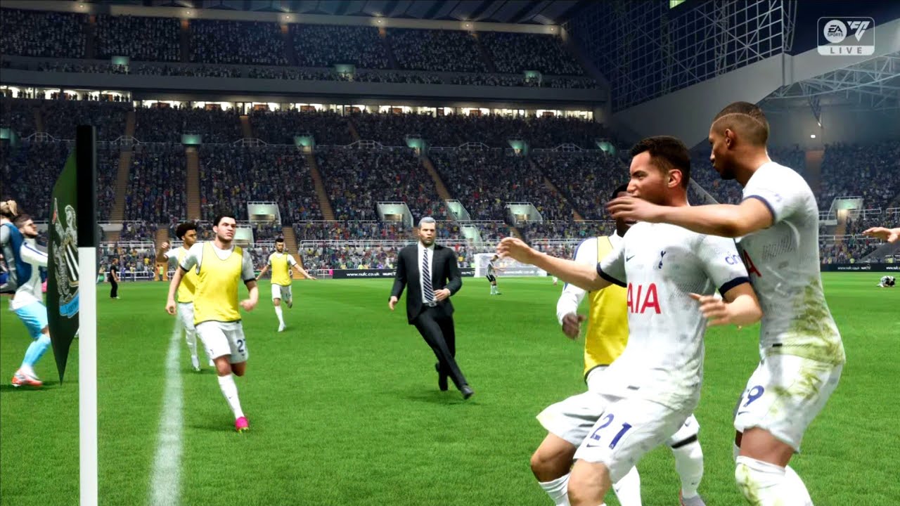 EAFC24 PS5 - Spurs late goal - YouTube