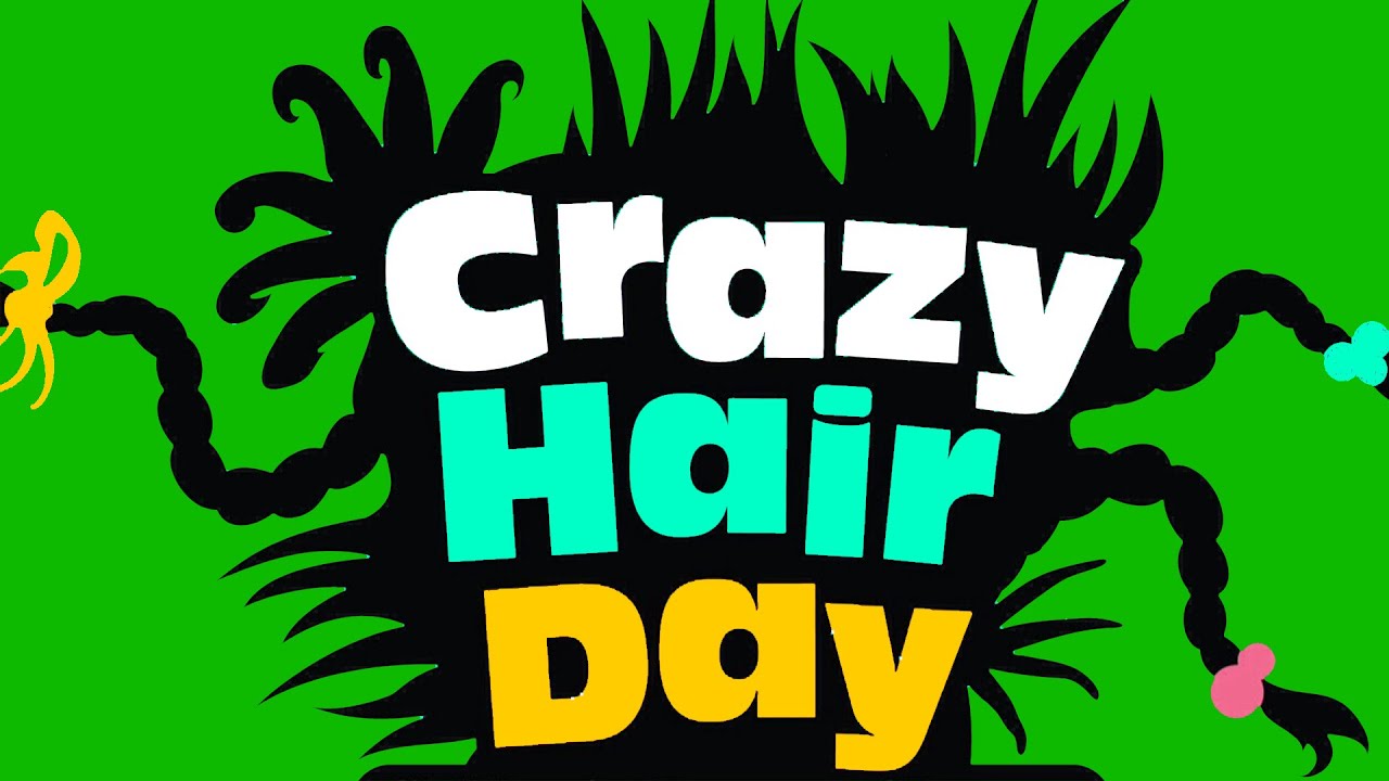 Crazy Hair Day Cartoon