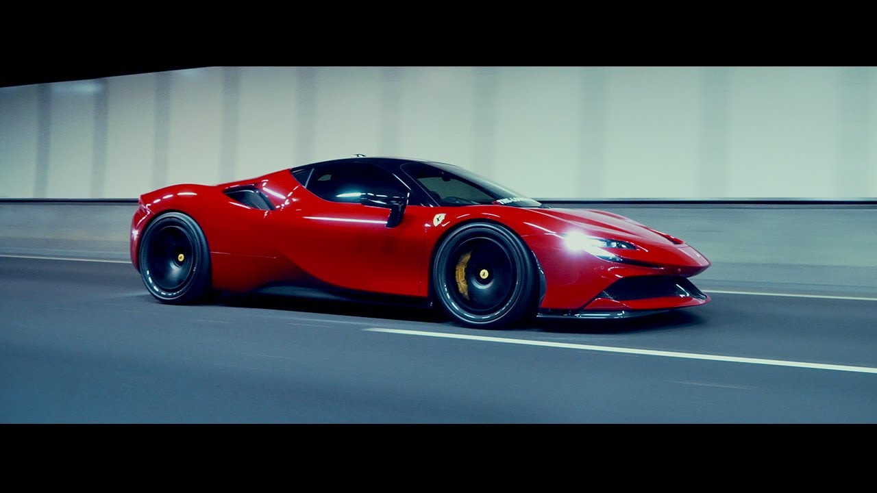 Low and Wide; Modified Ferrari SF90 - YouTube