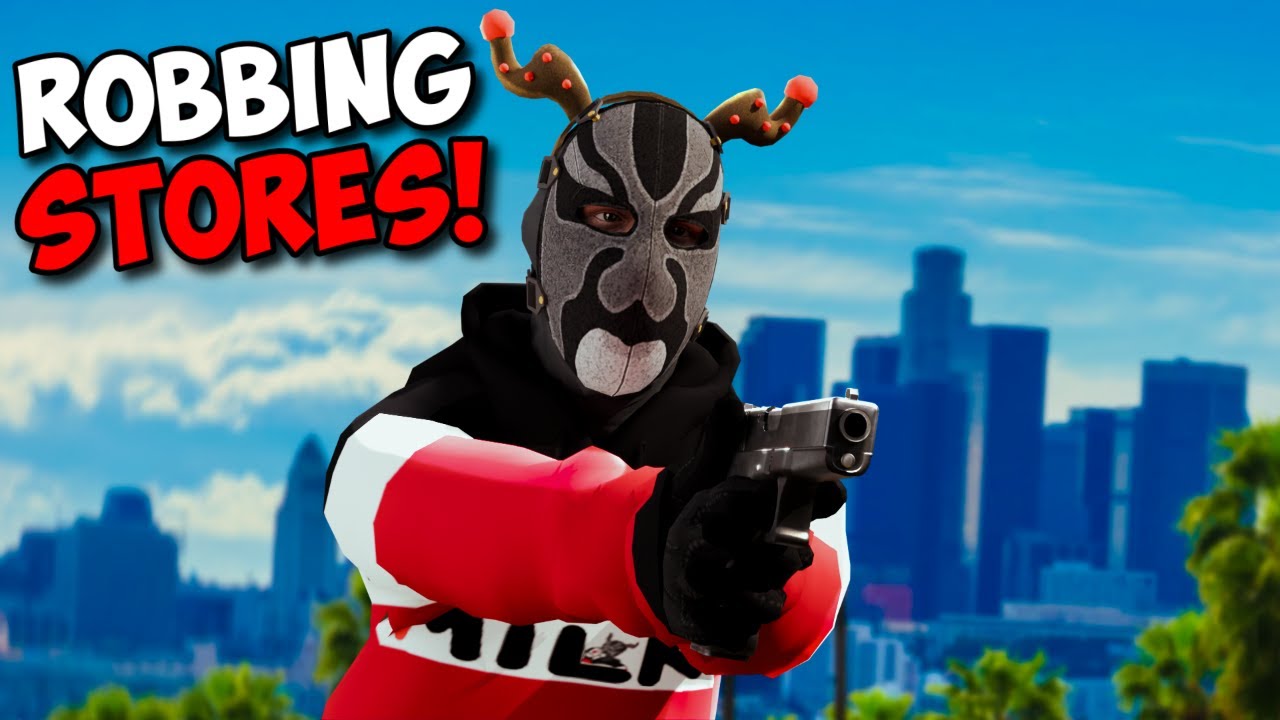 I rob stores in GTA 5 RP - YouTube