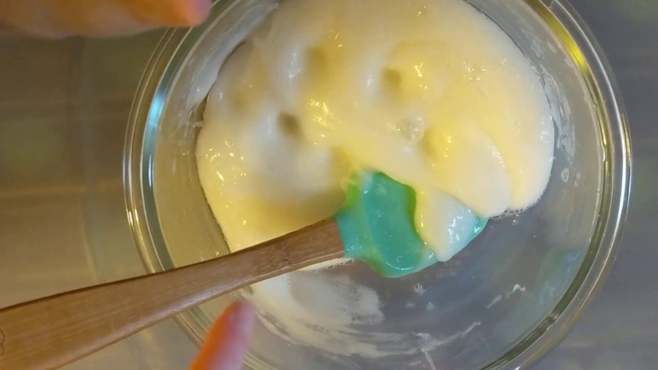 Making Slime With Hair Mousse - YouTube