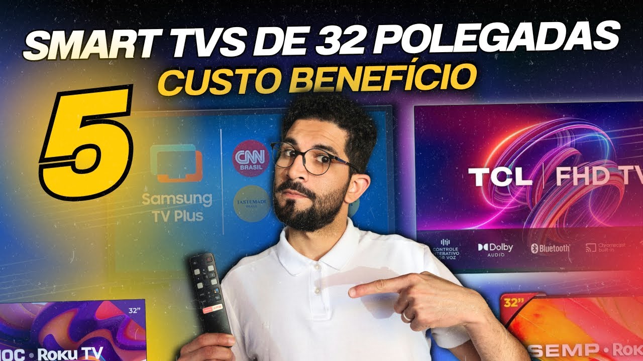 Qual Melhor TV 32 Polegadas Smart de 2025? | As 5 Melhores Televisão 32 ...