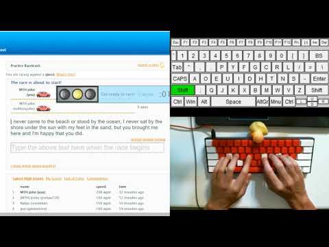 Typing racer - moregaret