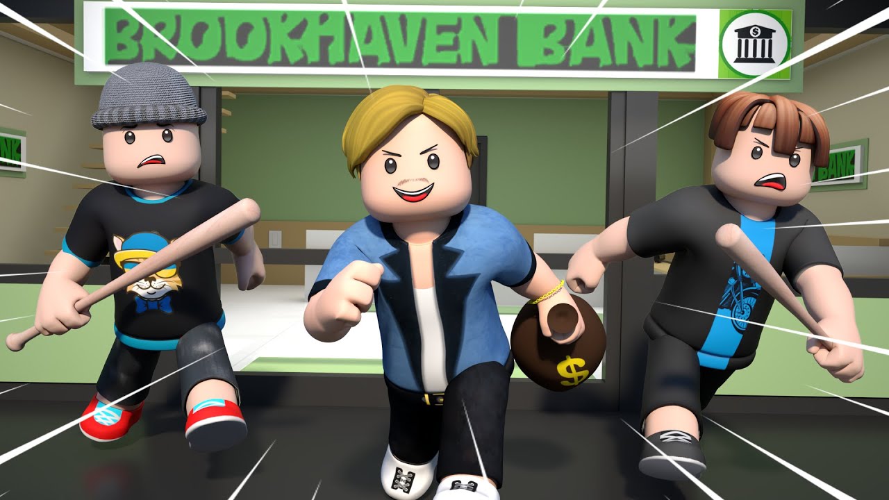 Roblox Crazy Bank Robbery (Brookhaven 🏡RP) - Roblox Animation - YouTube