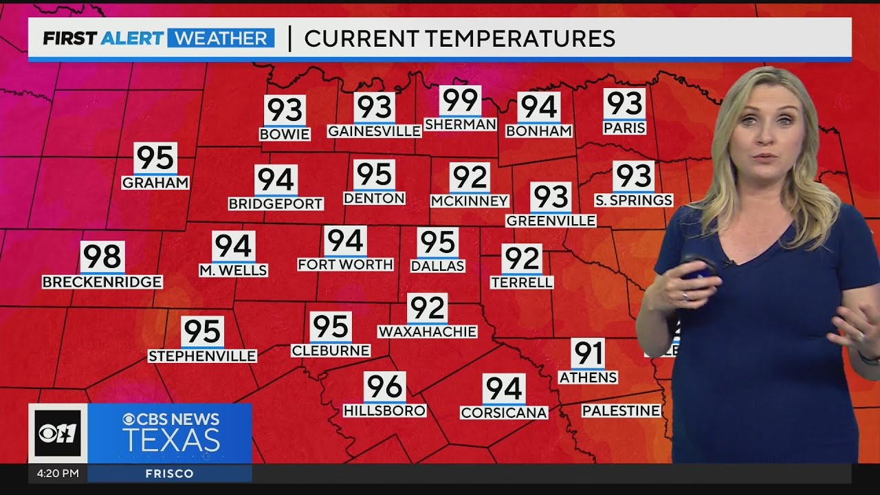 Clear, calm weather continues in North Texas - YouTube