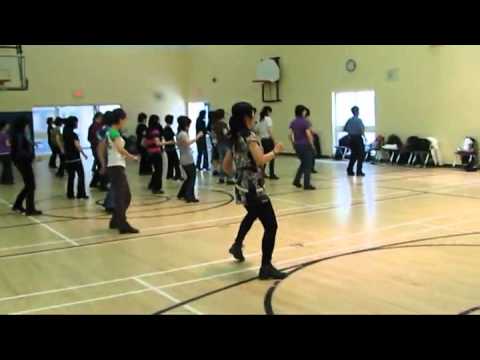 Here We Go Boogaloo (Walk through & dance) ~ www.dancepooh.ca - YouTube