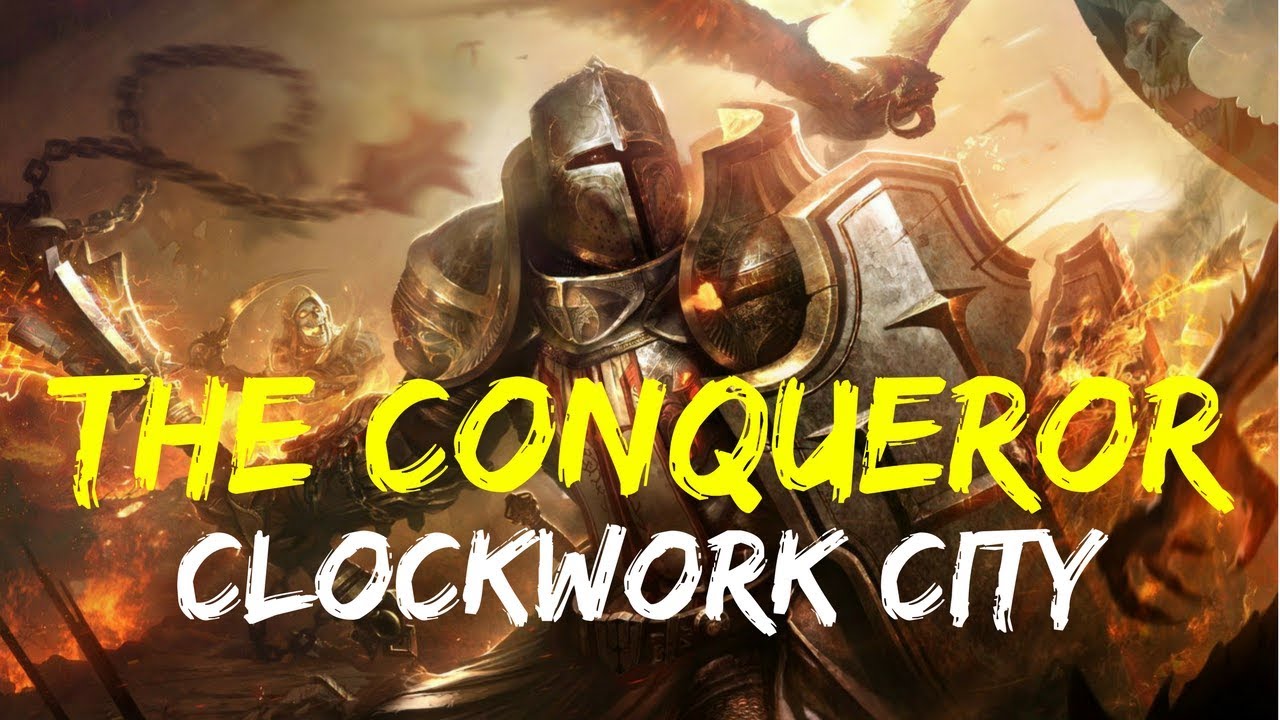 ESO | The Conqueror: Magicka Templar PVP build (Clockwork City) - YouTube