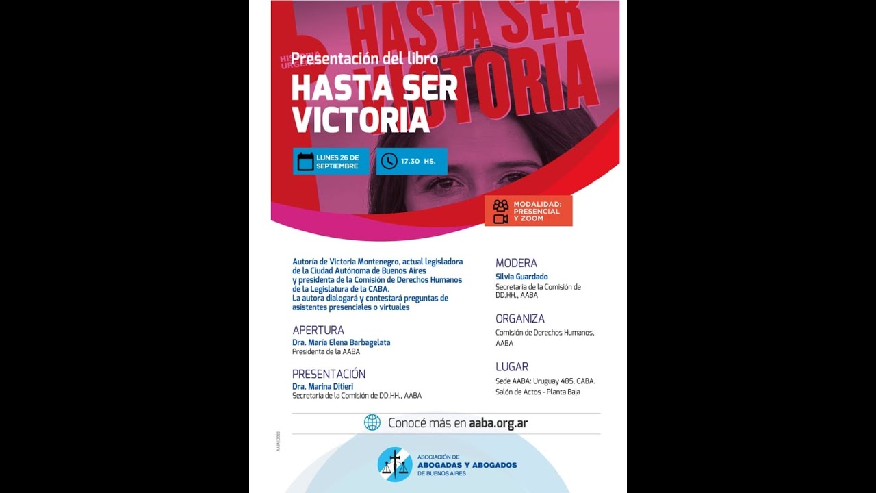 Presentación del Libro "Soy Victoria" - YouTube