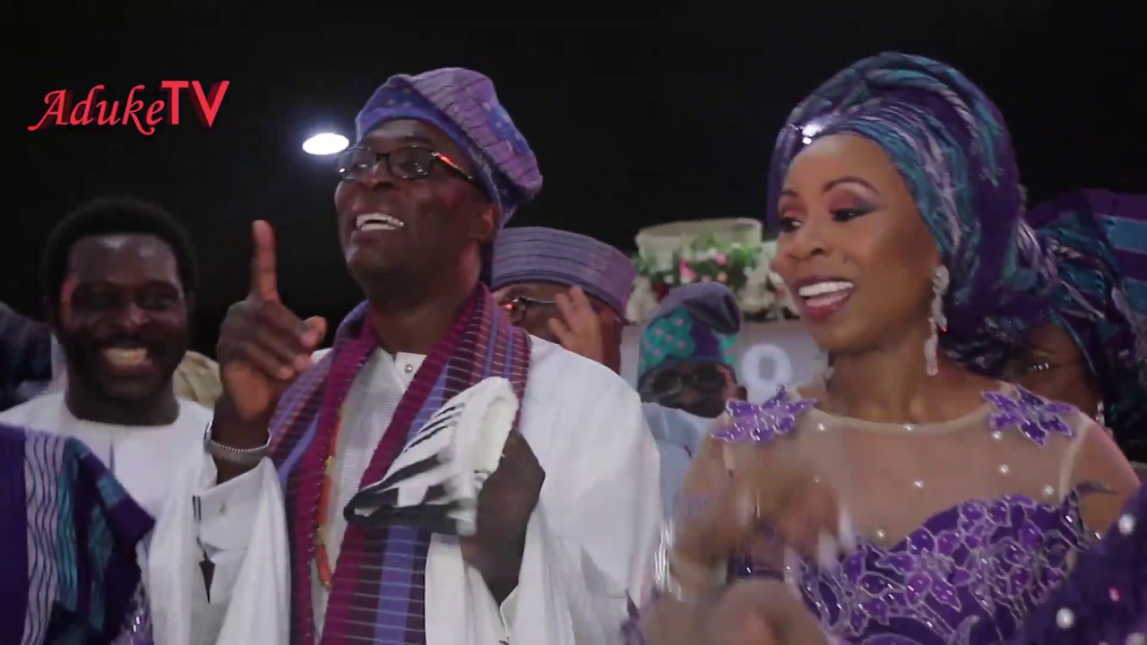 Seun Awolowo and Akintoye Bode-Kayode Dazzle at Wedding Reception - YouTube