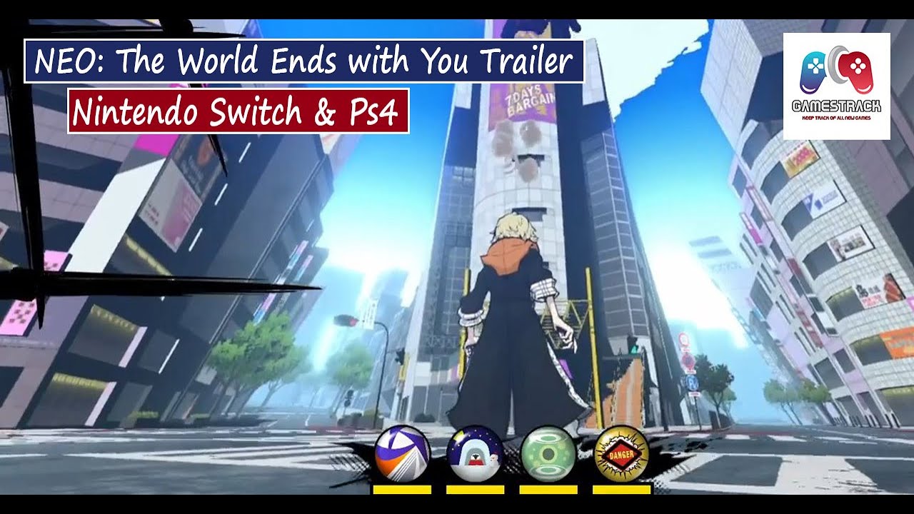 NEO: The World Ends with You Gameplay Trailer - Ps4 & Nintendo Switch ...