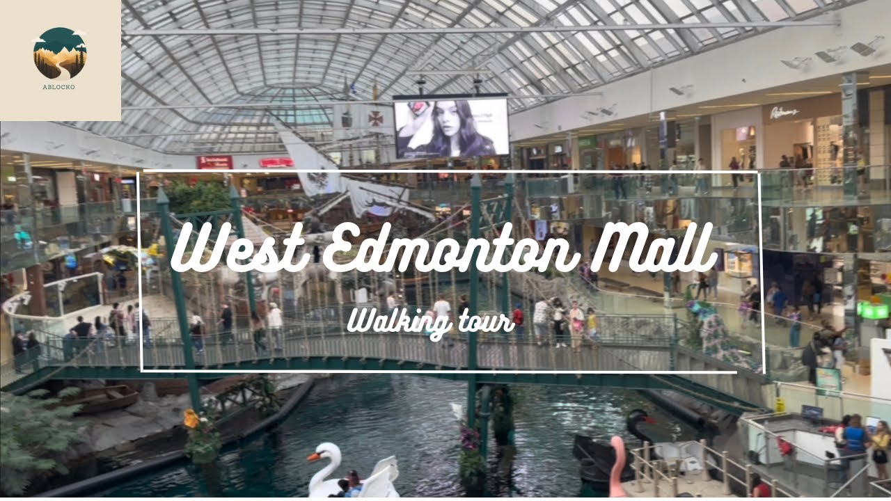 West Edmonton mall walking tour - YouTube