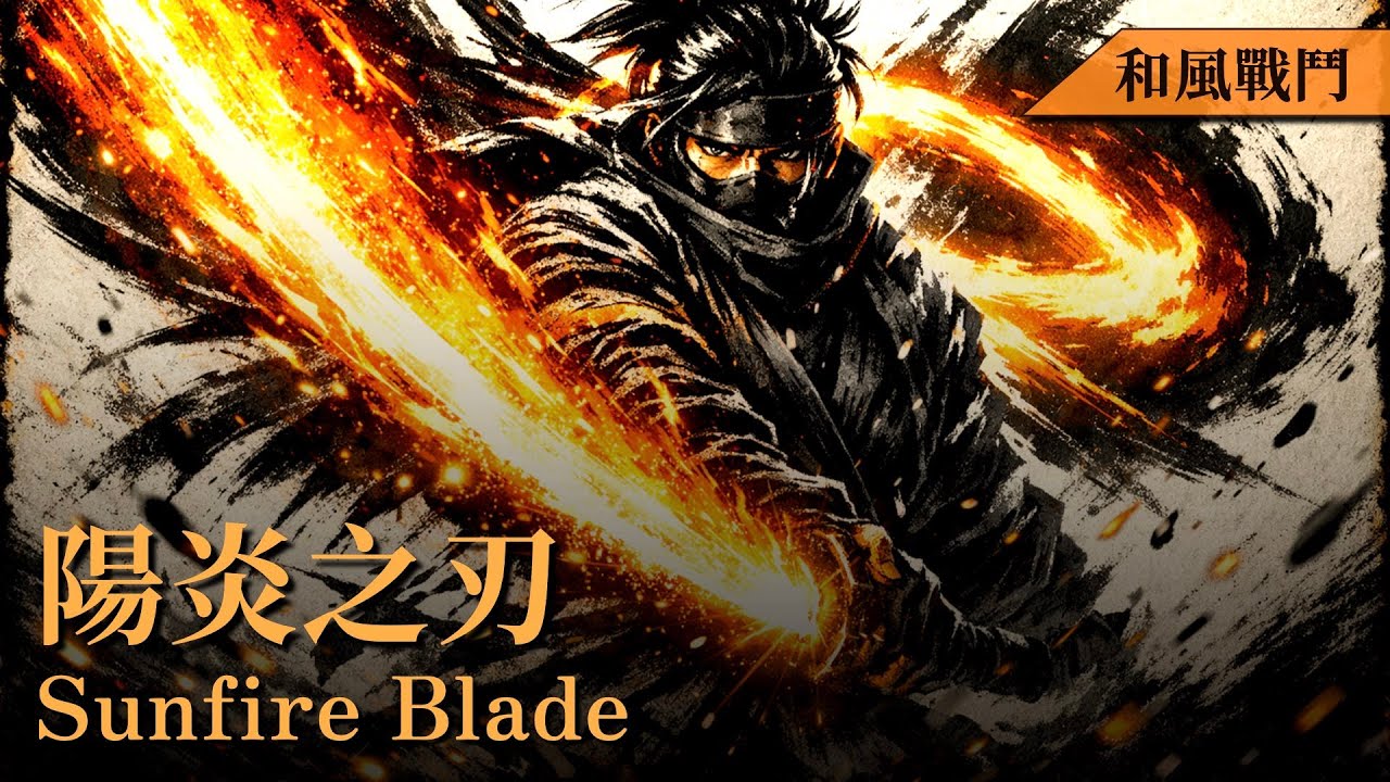陽炎之刃｜英雄決戰音樂 x 和風搖滾｜Sunfire Blade｜Heroic Final Battle Music & Japanese ...
