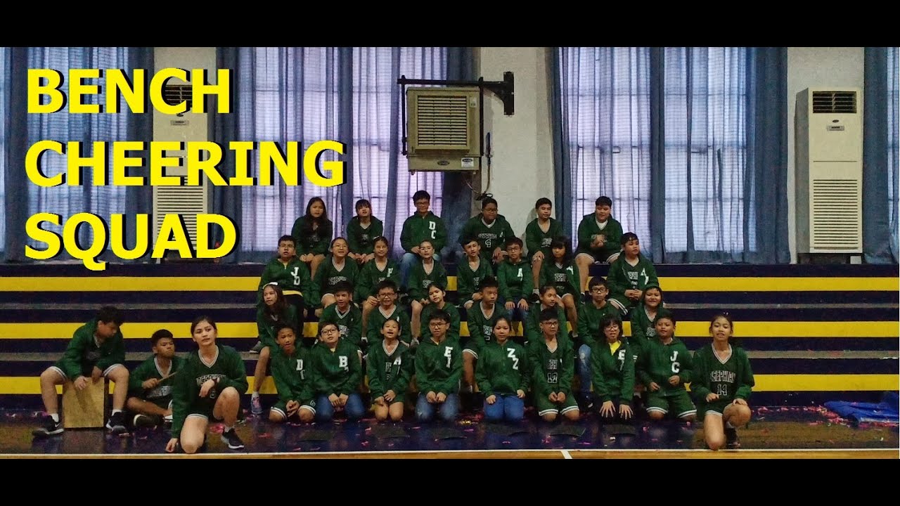 BENCH CHEERING SQUAD - YouTube