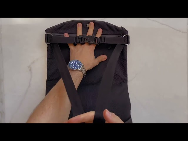 Nylon 3 in 1 Sling Backpack // Black - The Frenchie Co. - Touch of Modern