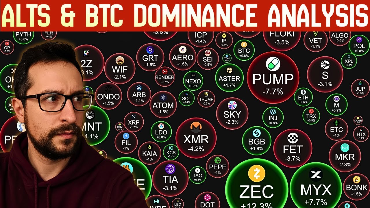 BTC Dominance, Alt Season, Altcoins Short Update - YouTube