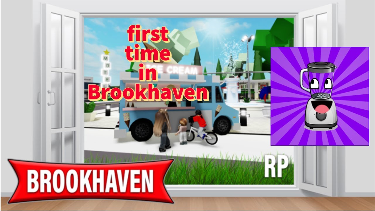 First time playing Brookhaven RP on Roblox - YouTube