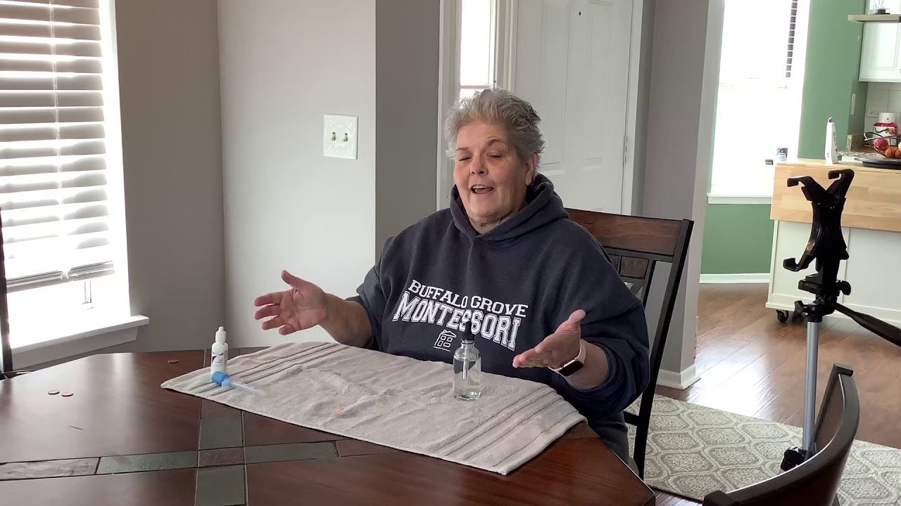 How Many drops of water fit on a penny? - YouTube