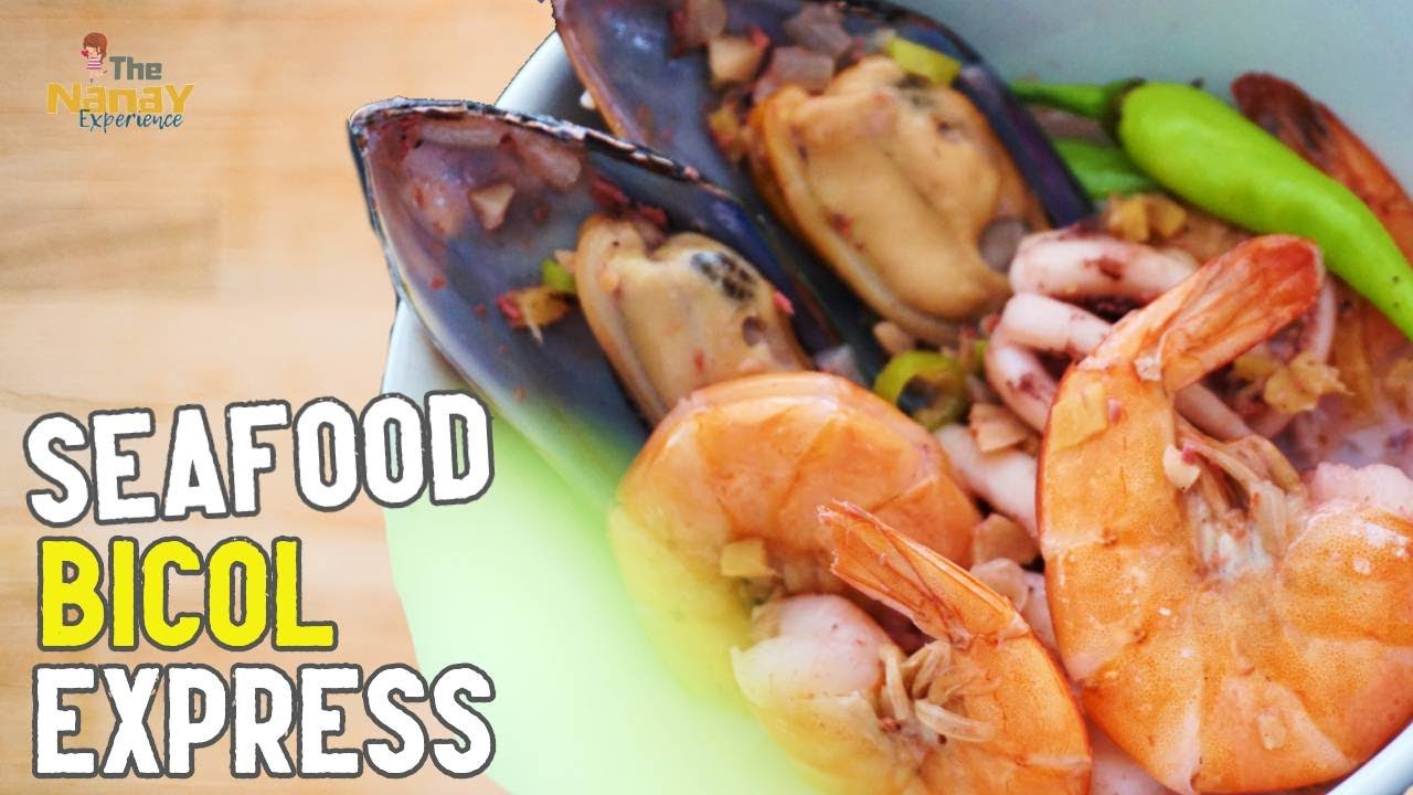 Seafood Bicol Express - YouTube