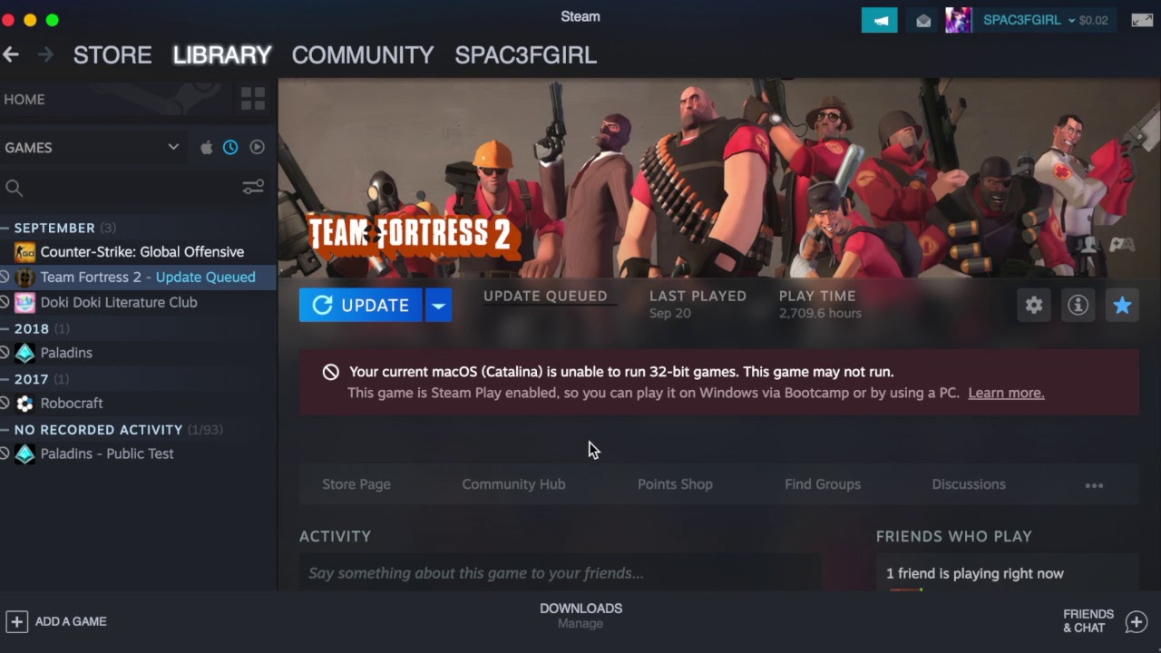 TF2 on Mac 2020 - YouTube