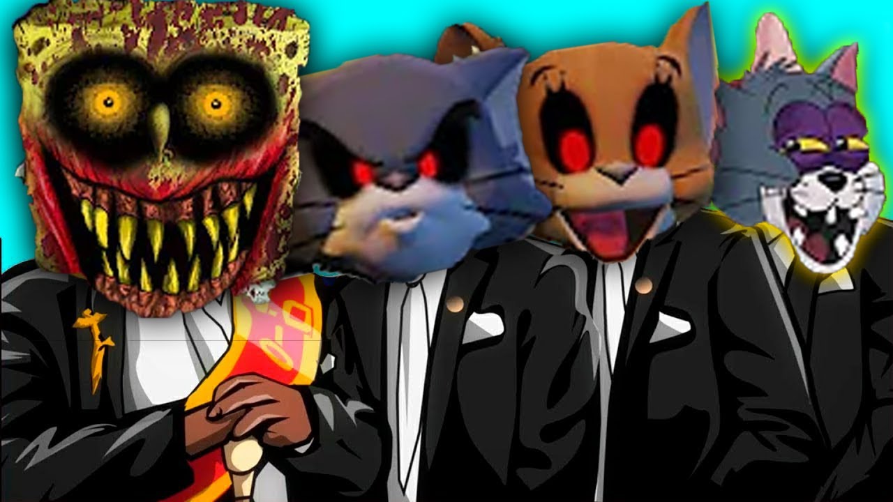 Tom & Jerry & Spongebob & SlendyBob Coffin Dance Song COVER - YouTube
