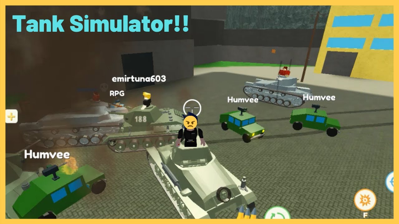 Tank simulator codes