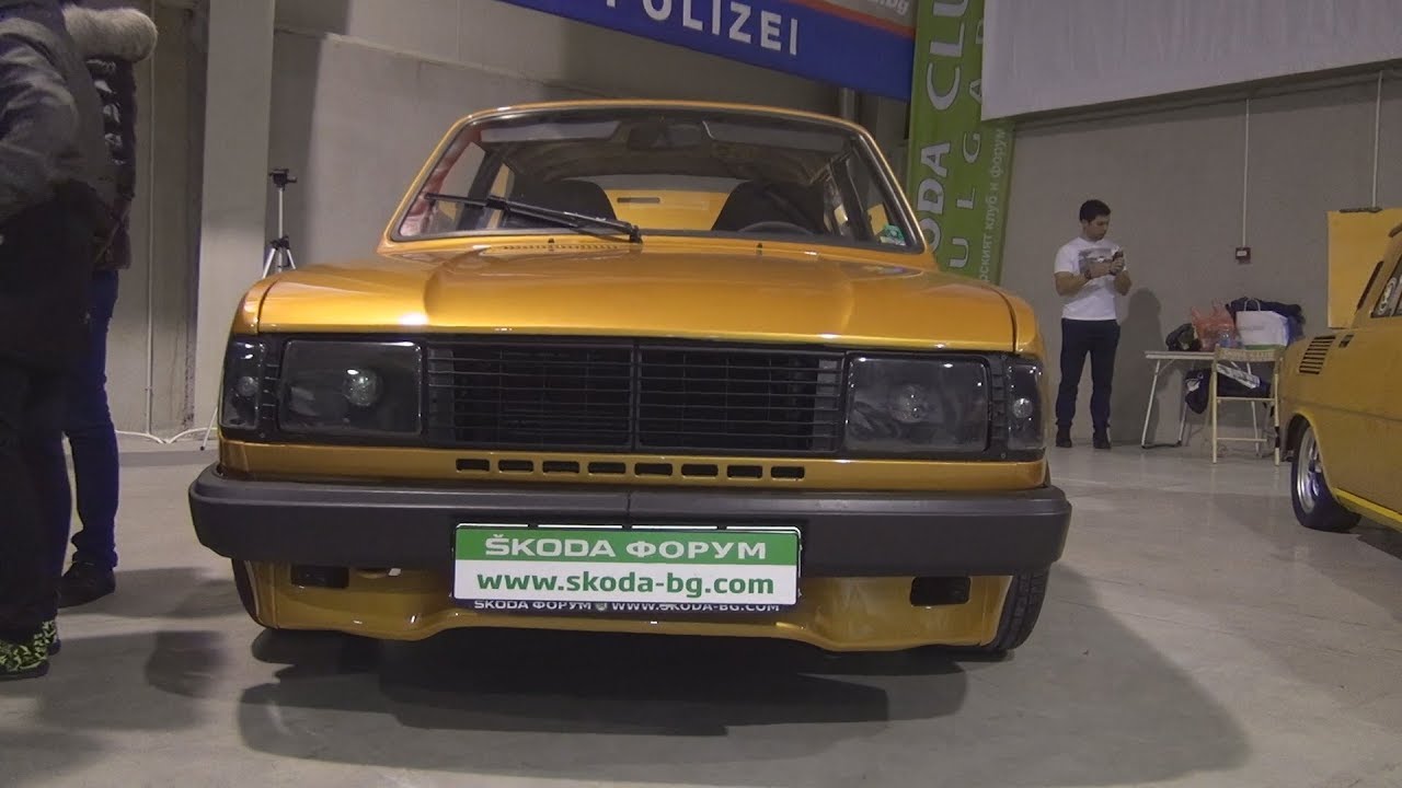 Škoda 120L Estelle (1986) Exterior and Interior - YouTube
