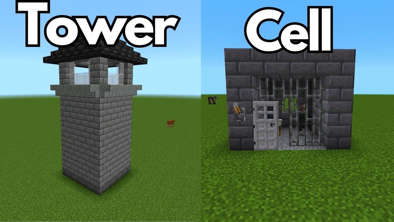 10 Prison Build Hacks! - YouTube