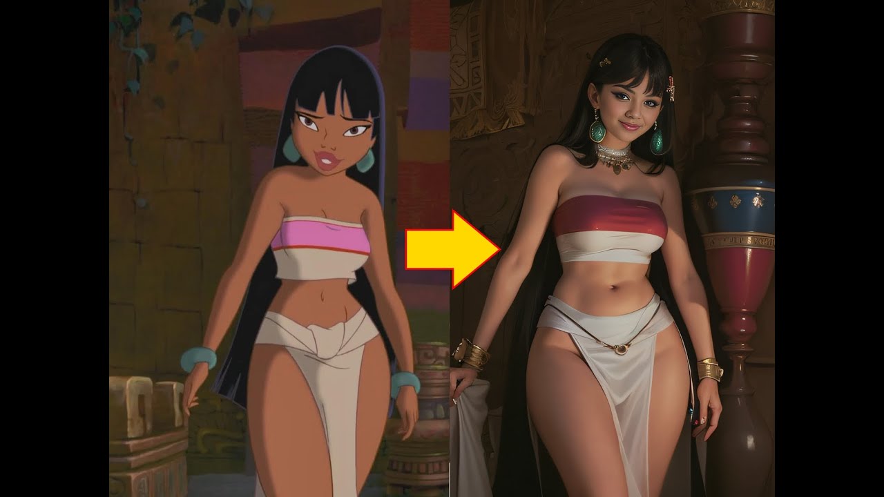 Chel from The Road To El Dorado Re-Made by Stable DIffusion - YouTube