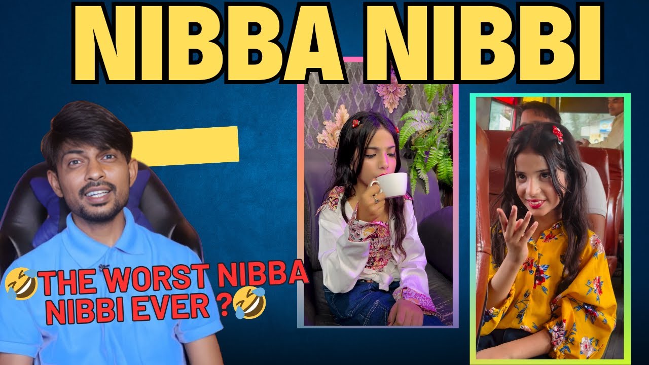 NIBBA NIBBI ROAST VIDEO || #roasting #nibbiroast #nibbanibbivideao # ...