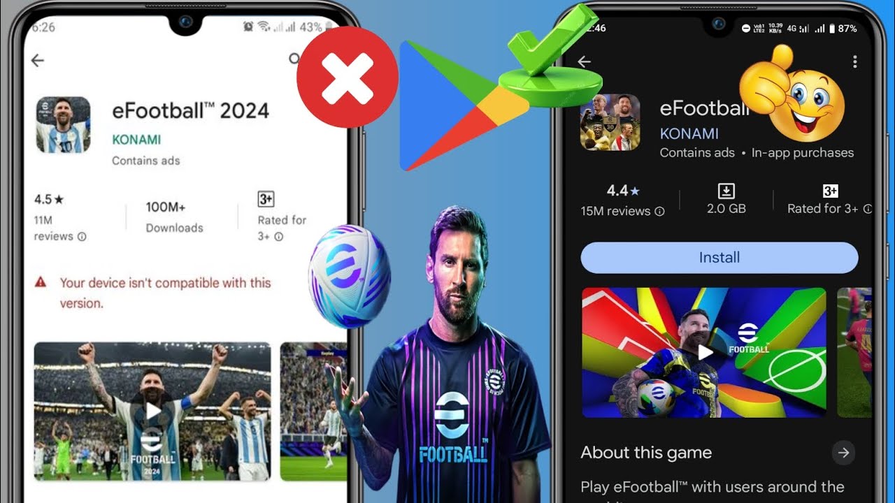 Comment résoudre le problème d'application non installée, car incompatible avec votre téléphone ...