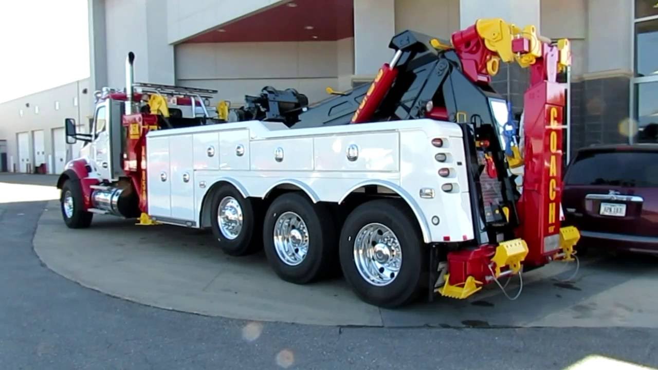 *SOLD*13053-2016 Century 9055 Wrecker w/XP850 Side Puller, KW T880 ...