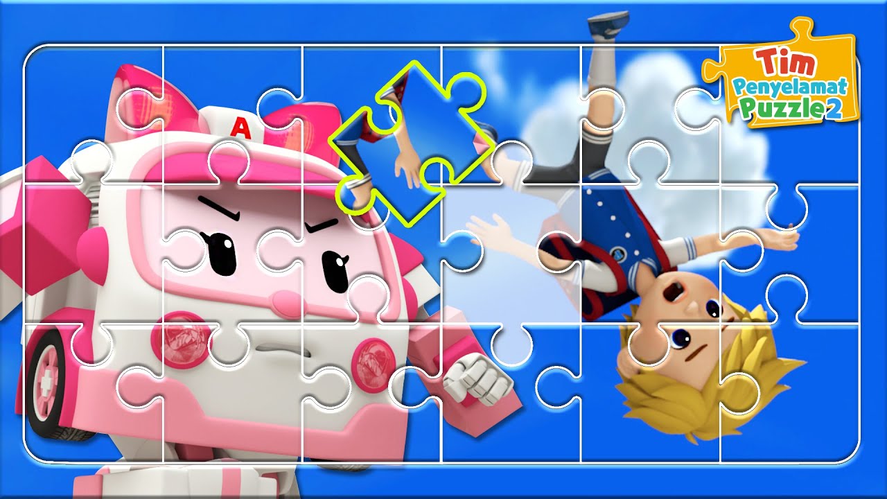 Mainan Itu Milikku│Tim Penyelamat Puzzle 2│POLI Permainan│Robocar POLI ...