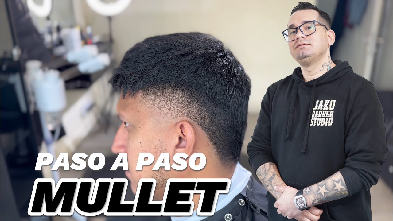 [TUTORIAL] CORTE MULLET PASO A PASO Y TIJERA SOBRE PEINE (TÉCNICA ...