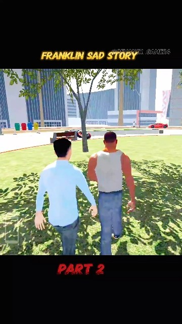 Franklin sad story 😞 part 2 #viral #gaming #indinbikedrive # ...