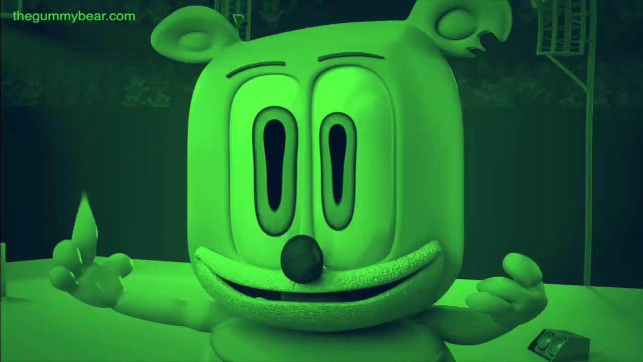 GREEN & WARPED & CHIPMUNK Gummibär REQUEST VIDOE Portuguese Gummy Bear ...