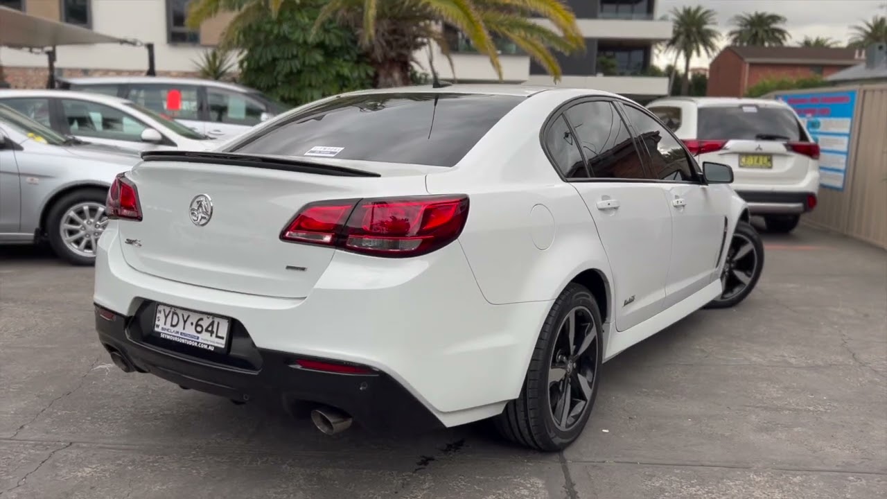 2016 HOLDEN COMMODORE VF SERIES II SV6 BLACK SERIES - YouTube
