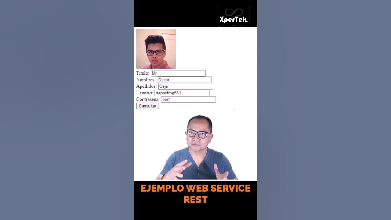 Ejemplo Web service REST #shorts #rest #webservice #xpertek - YouTube
