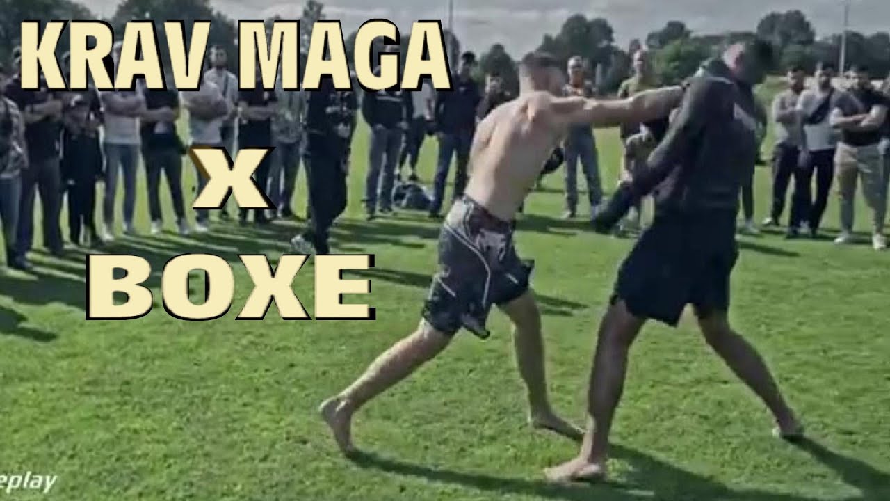 Krav Maga x Boxe em Briga de Rua Fight - YouTube