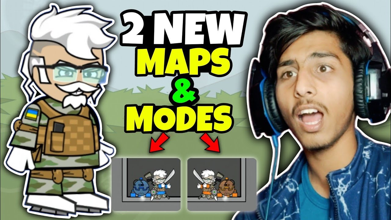 New Maps Gameplay In Mini Militia Classic New Update - YouTube