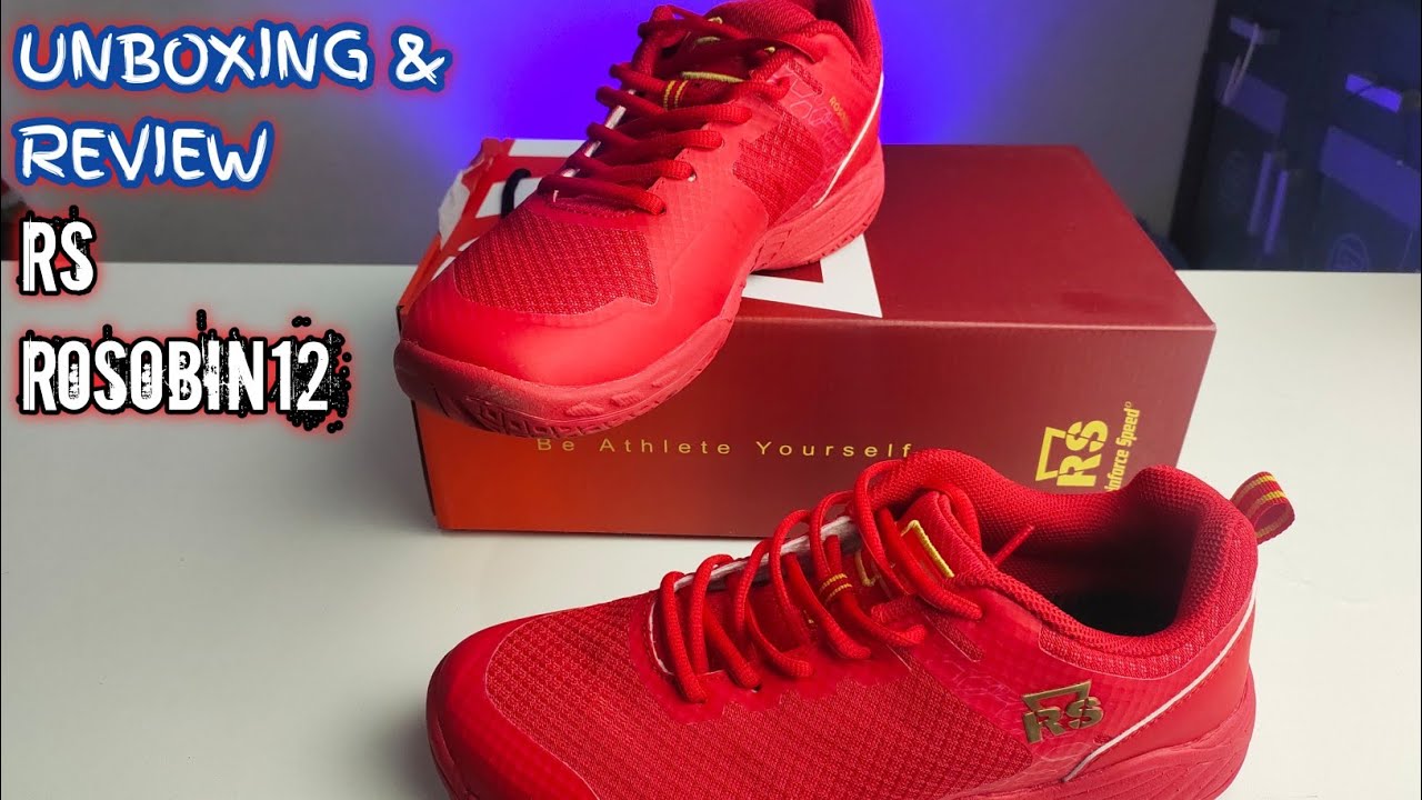 UNBOXING SEPATU RS ROSOBIN 12 - YouTube