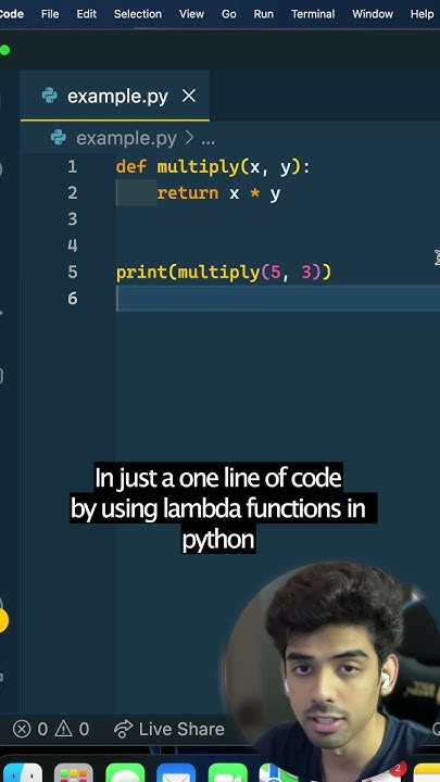 Lambda Functions In Python Coding Pythonprogramming Pythonforbeginners Python Youtube