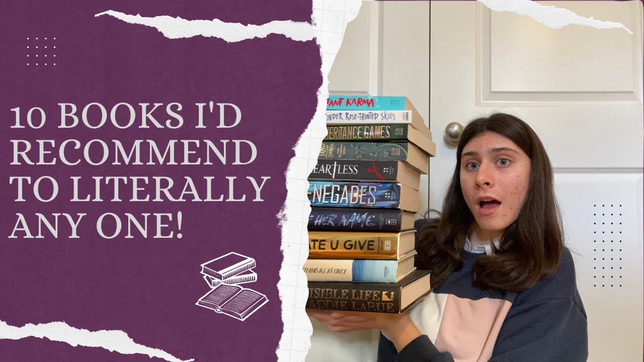 10 Books I’d Recommend to Literally Any One 📖 - YouTube