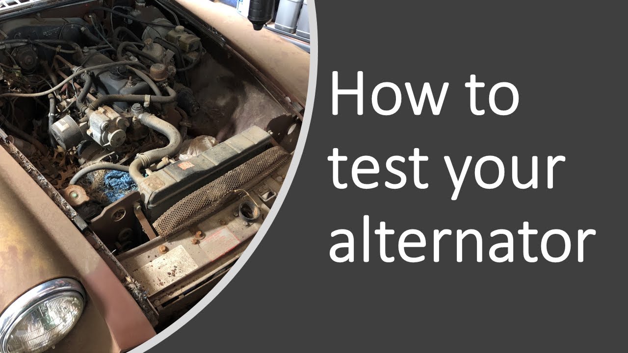 The quickest way to test your alternator! - YouTube