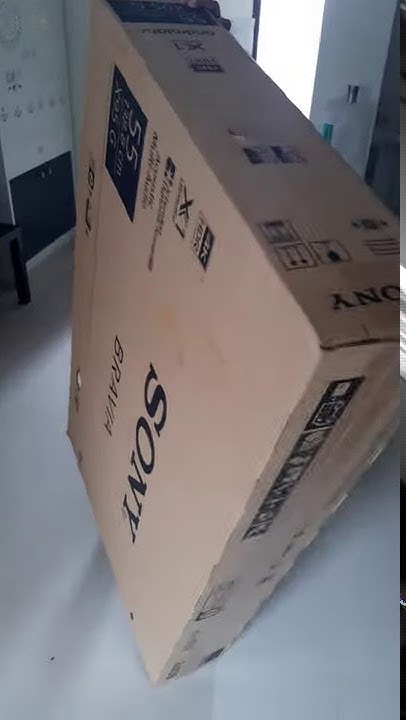 Best LED TV Sony 55X 9500G unboxing - YouTube