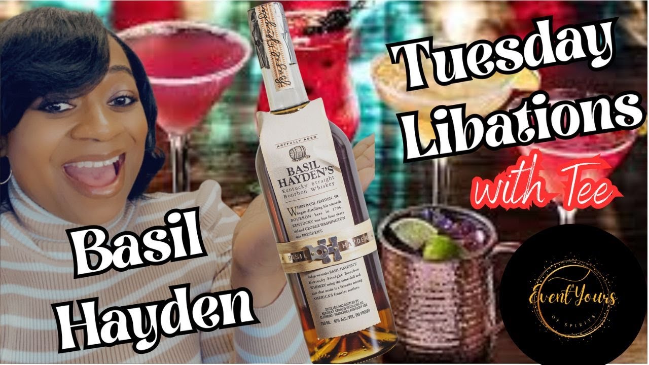 Basil Hayden Review | Smoked Old Fashioned Cocktail | Tuesday Libations - YouTube