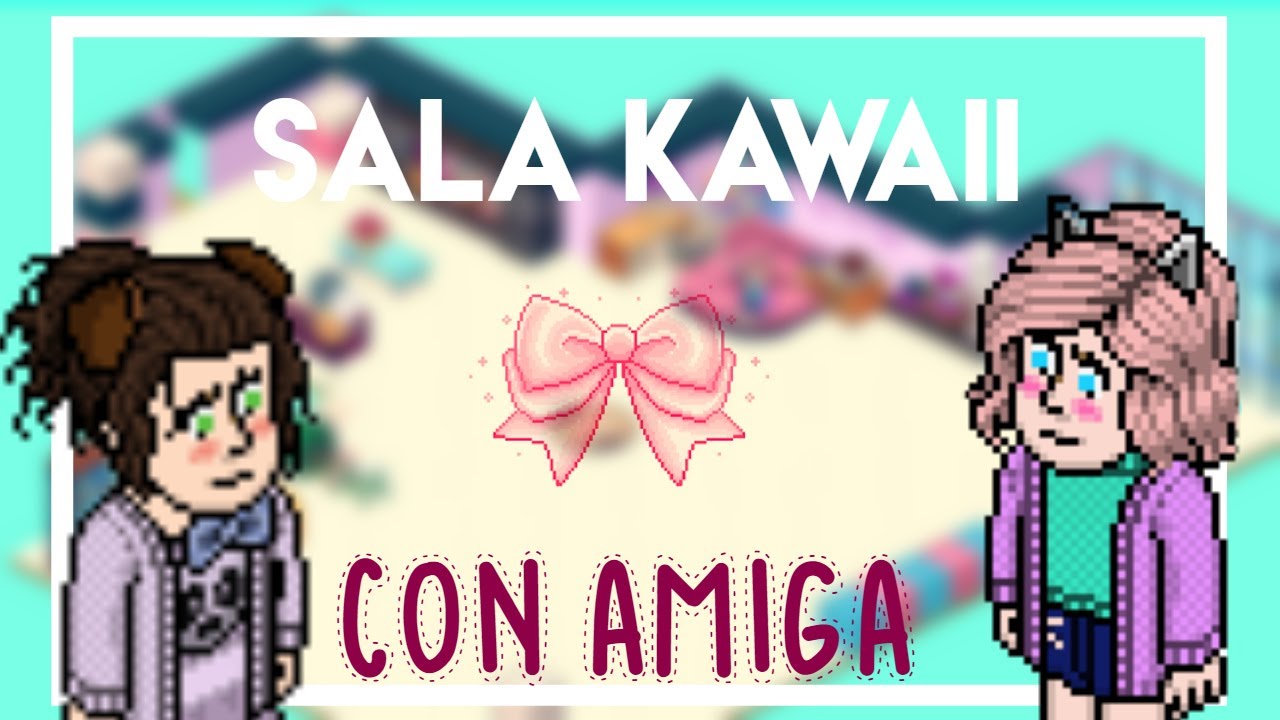 SALA KAWAII TIPO HABITACIÓN HABBO/Ale Fp♥♥ - YouTube