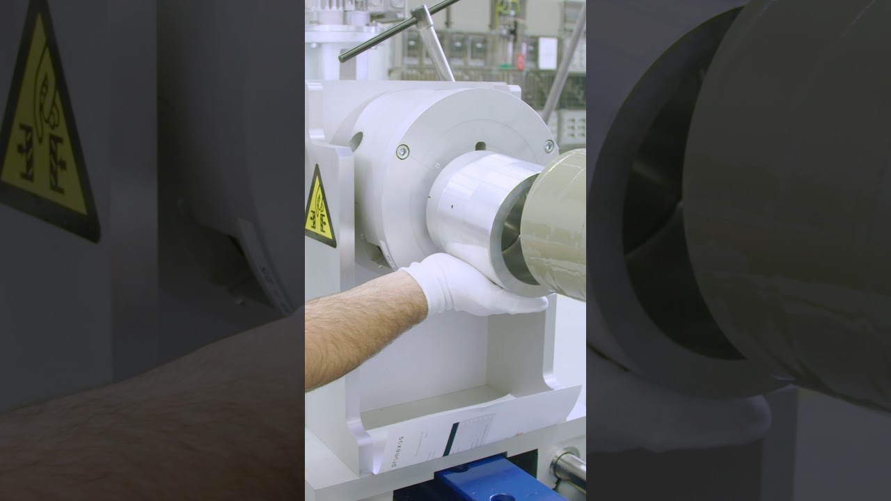 Machining and assembly of CFRP rollers - YouTube