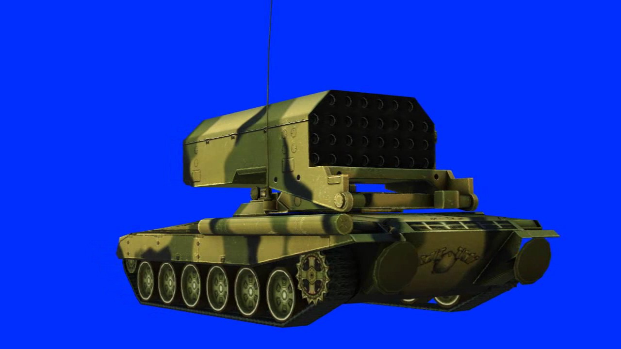 Rocket Launcher Tank chroma - YouTube