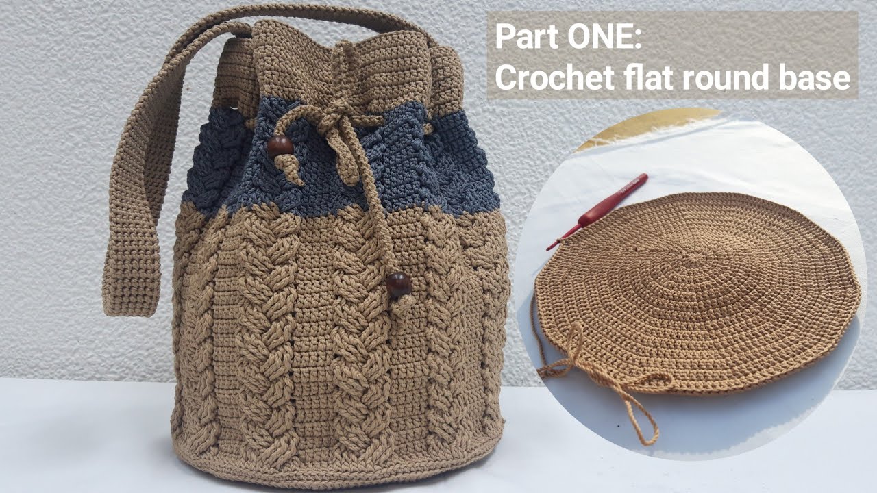 Crochet Perfect Round Base - Part 1 - YouTube